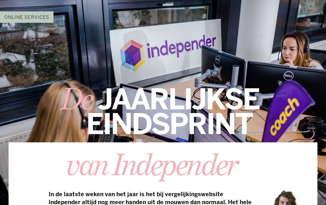 Independer - DPG Media jaarverslag 2021
