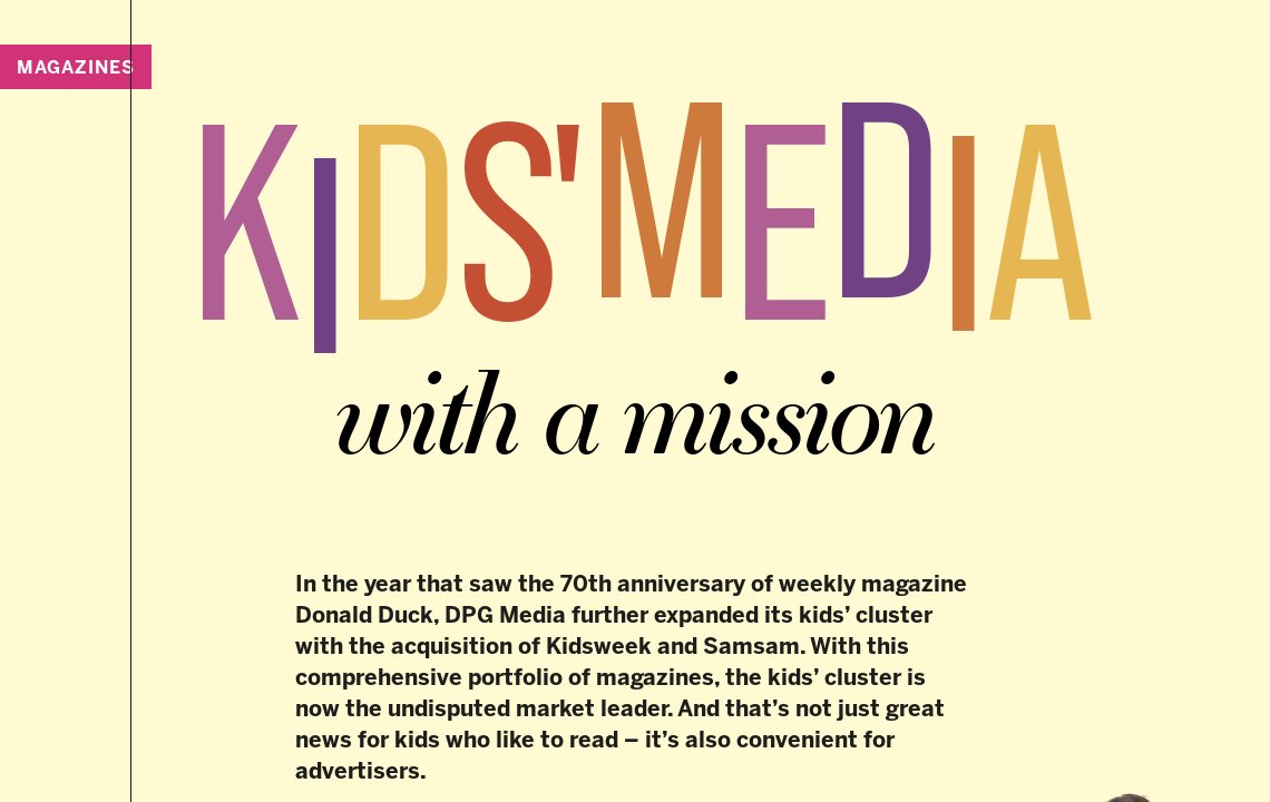 This is DPG Media - DPG Media Annual Report 2022