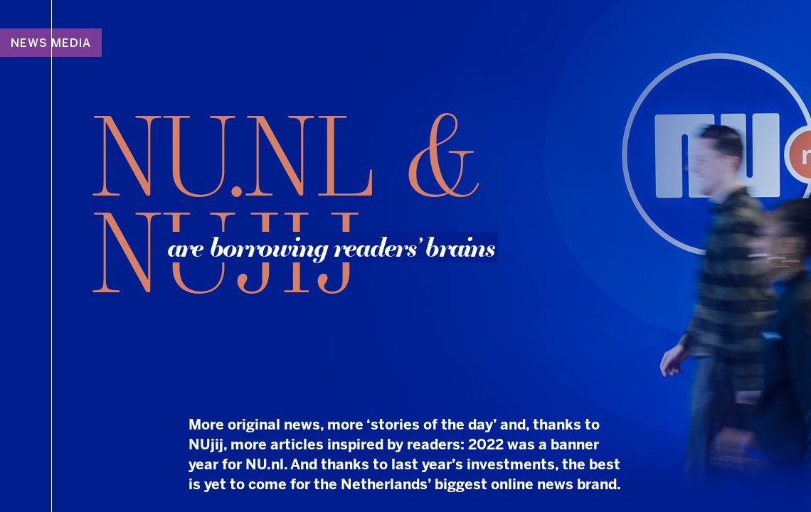 NU.nl & NUjij - DPG Media Annual Report 2022