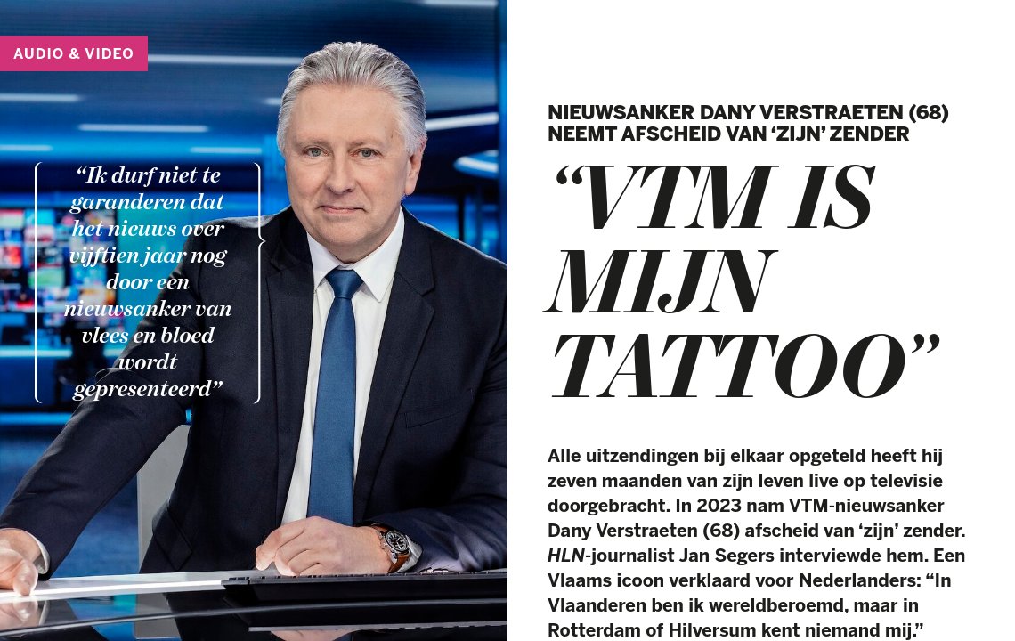 Dany Verstraeten, VTM NIEUWS - DPG Media jaarverslag 2023