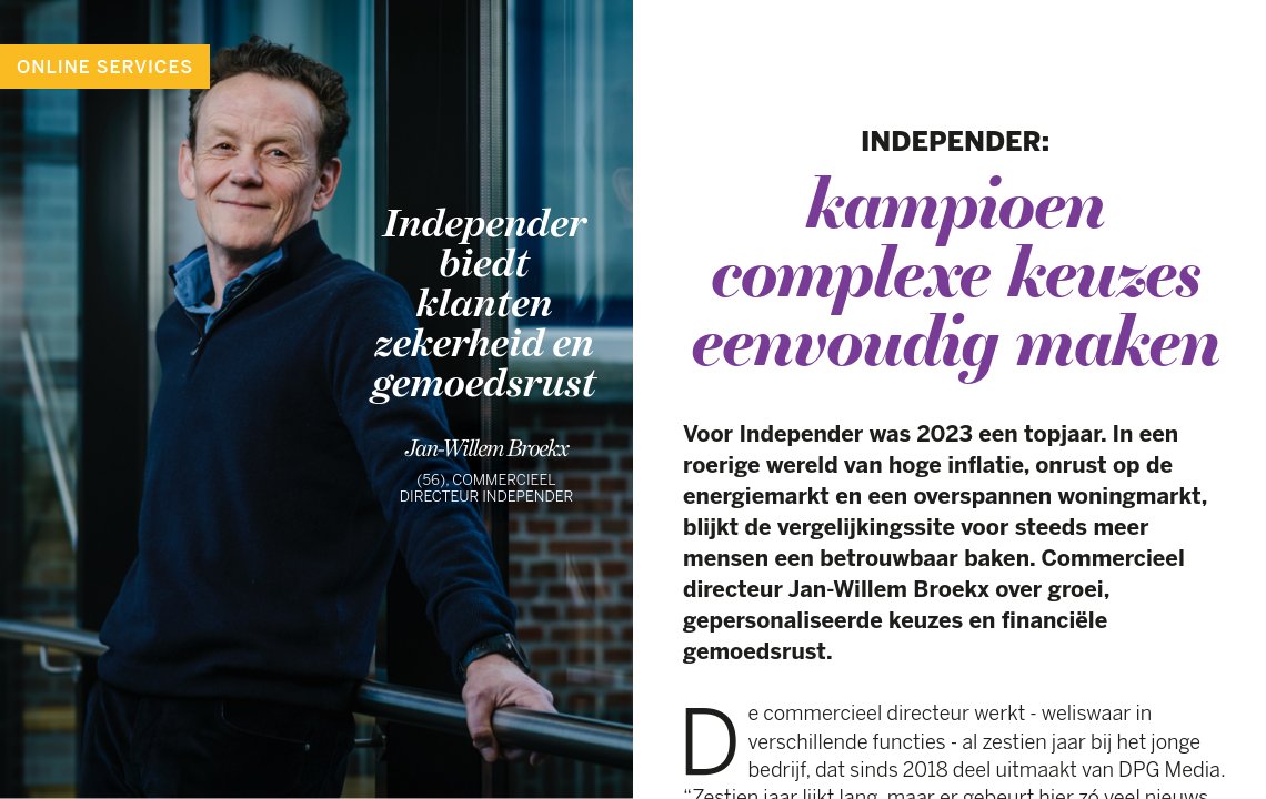 Voorgenomen overname RTL Nederland - DPG Media jaarverslag 2023