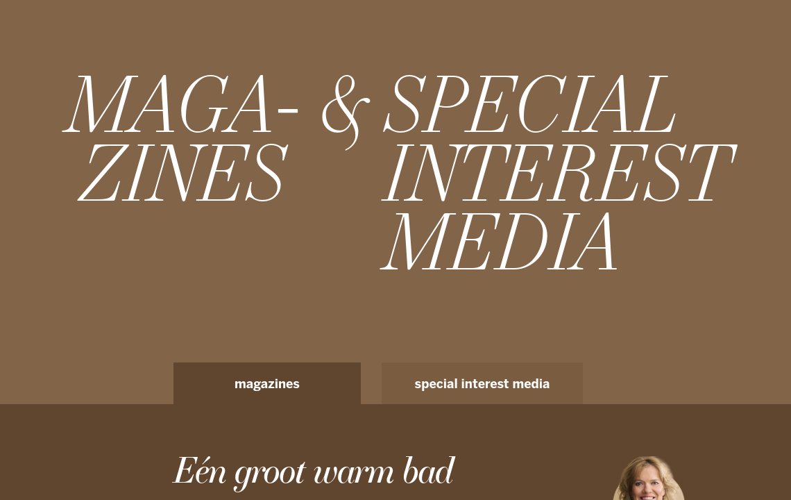 Magazines & SIM - DPG Media jaarverslag 2023