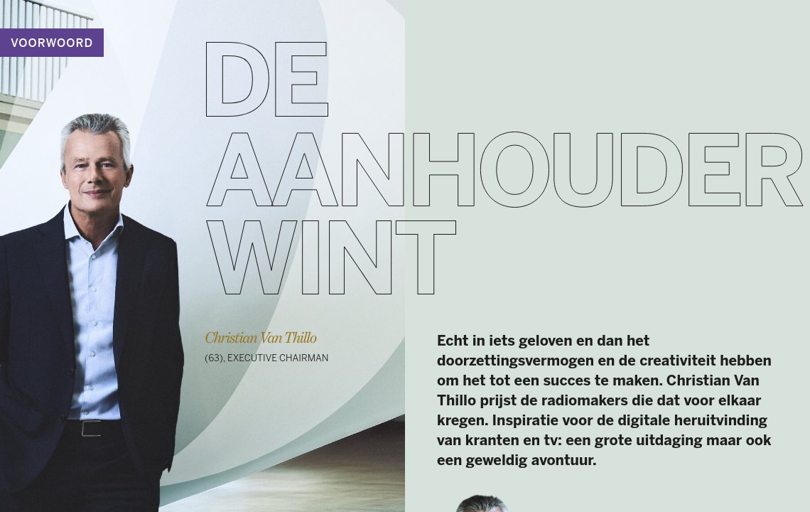 Davy Parmentier over The best of VTM - DPG Media jaarverslag 2024